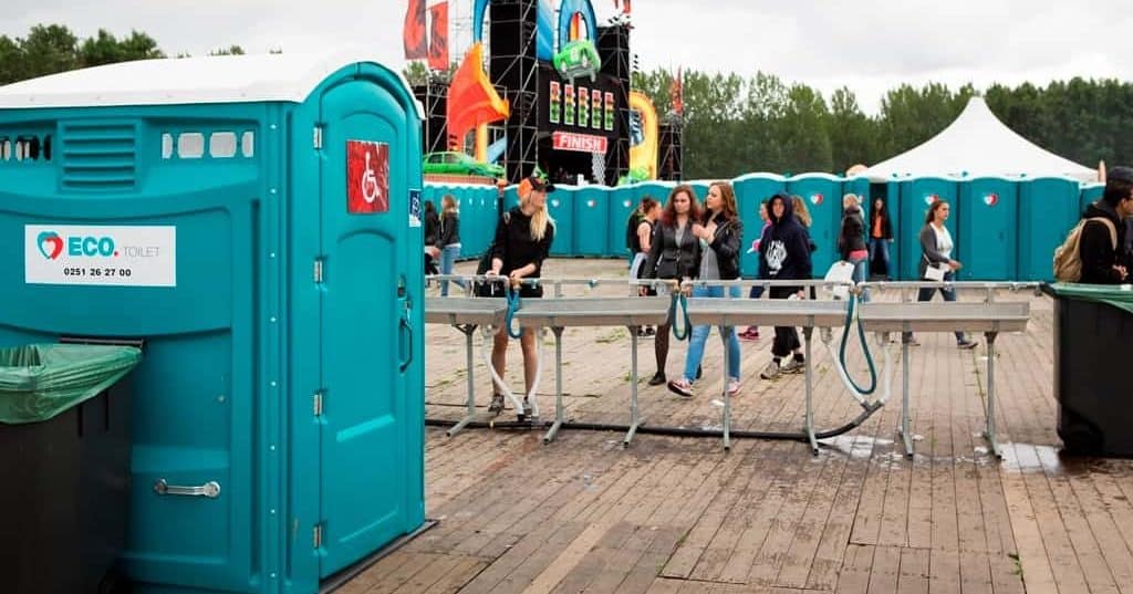 Evenementen toilet verhuur | 25 jaar specialist | DIXI ECO Toilet